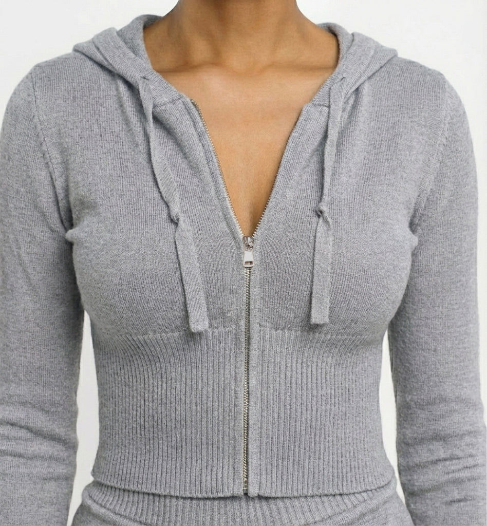 NINETH Knit Top (Gray) – nineth closet